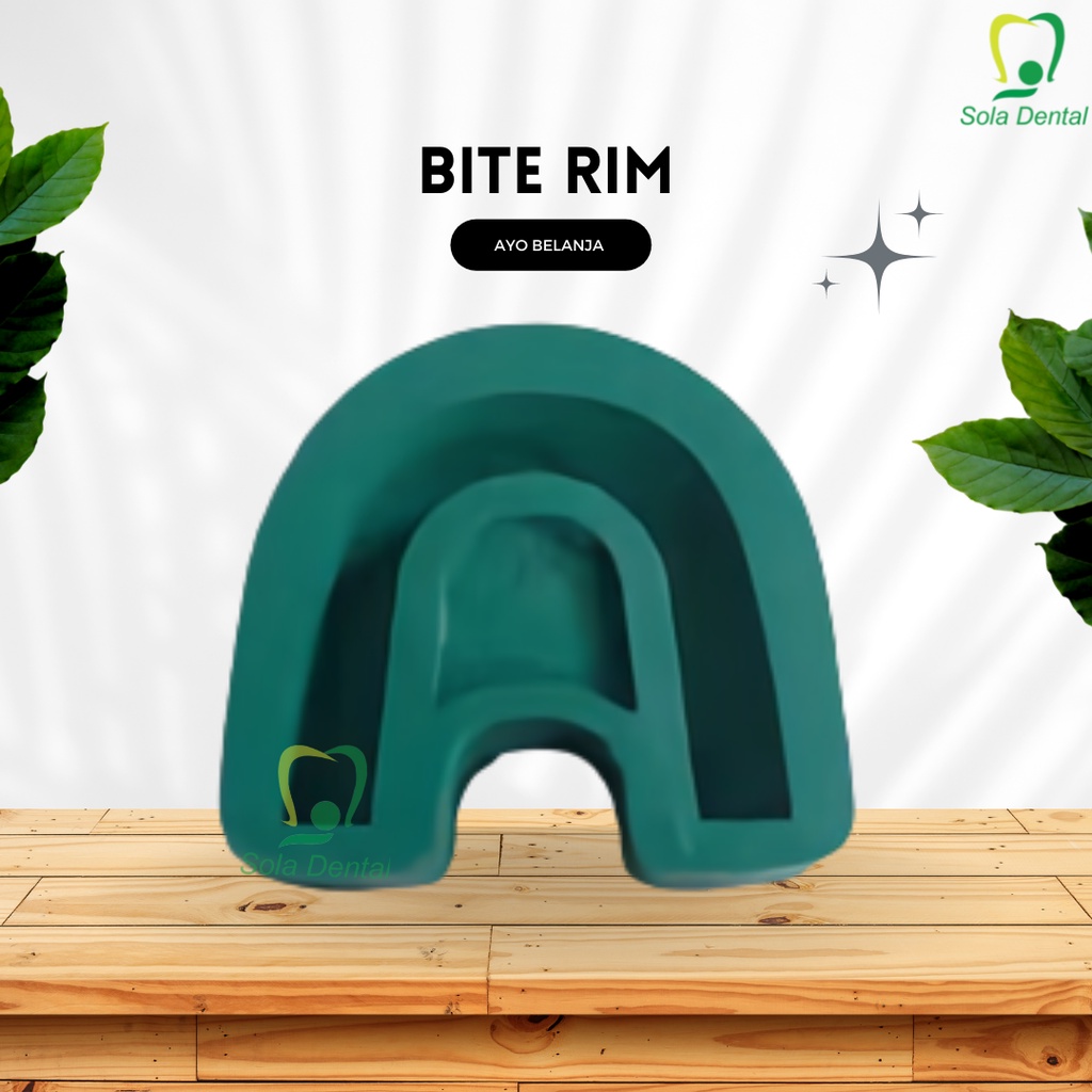 Jual BITE RIM DENTAL / BITERIM FORMER CETAKAN GALANGAN GIGIT | Shopee ...