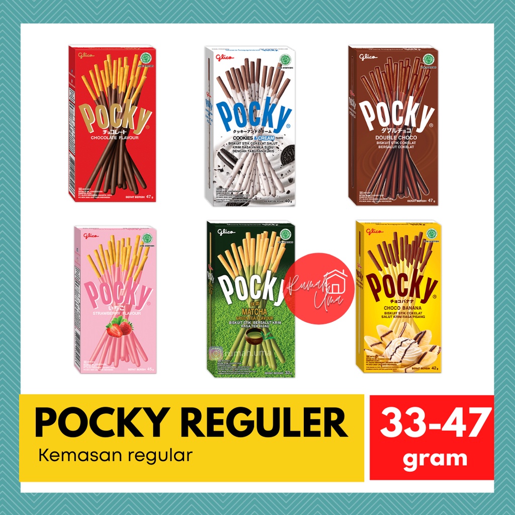 Jual Glico Pocky Camilan Cemilan Snack Makanan Ringan Biskuit Stik ...