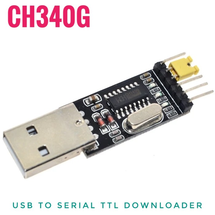 Jual CH340 USB to Serial TTL Uart Module 5V 3.3V USB TTL CH340G | Shopee Indonesia