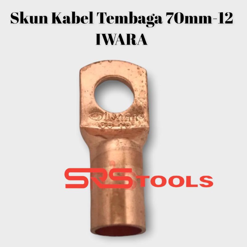 Jual IWARA Skun Kabel Tembaga 70 mm - 12 / Cable Scun Schoon 70mm | Shopee Indonesia