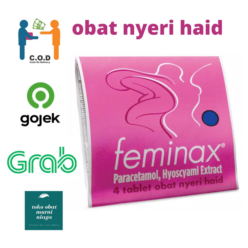 Jual Feminax Lancar Nyeri Haid Datang Bulan 1 strp 4 tablet | Shopee ...