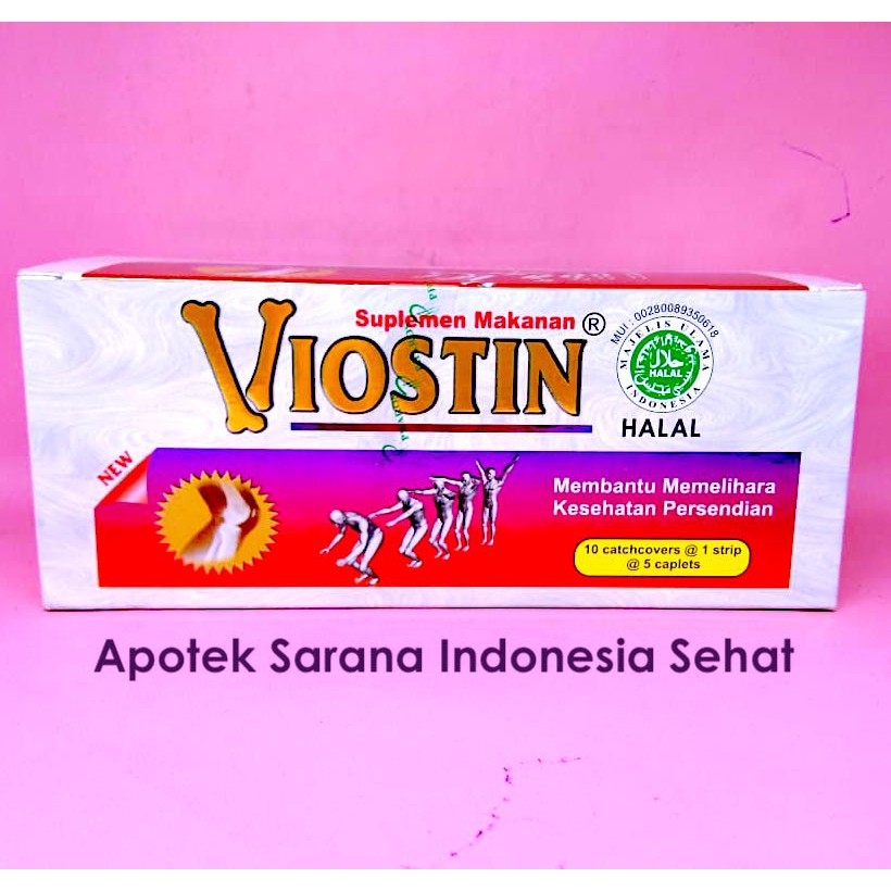 Jual VIOSTIN UNTUK NYERI SENDI PER STRIP ISI 5 KAPSUL | Shopee Indonesia