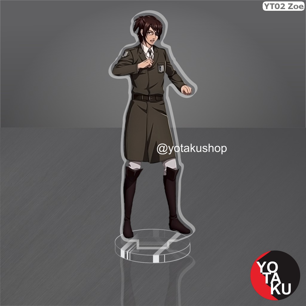 Jual Standee Besar Figure Anime Akrilik Attack on Titan Levi Eren ...