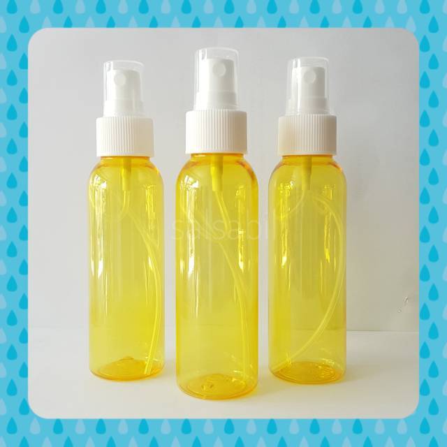 Jual Botol spray 100ml kuning | Shopee Indonesia