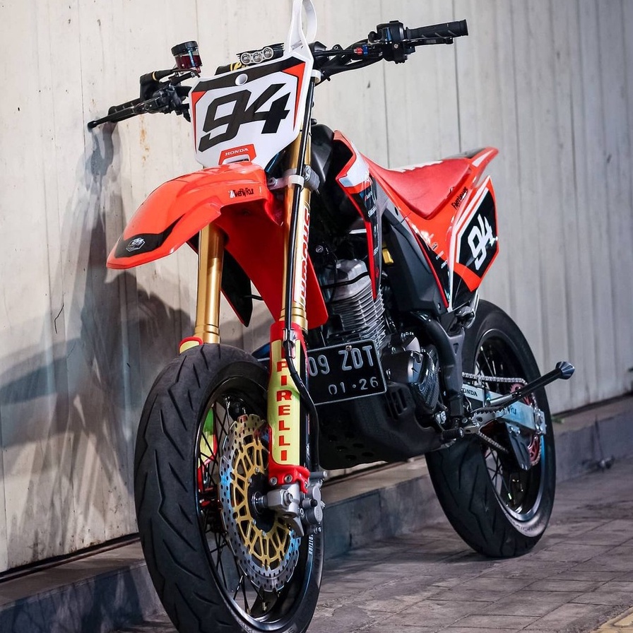 Jual COD !!! DECAL CRF 150 L FULL BODY DESAIN CUSTOM CRF HOLOGRAM DECAL ...