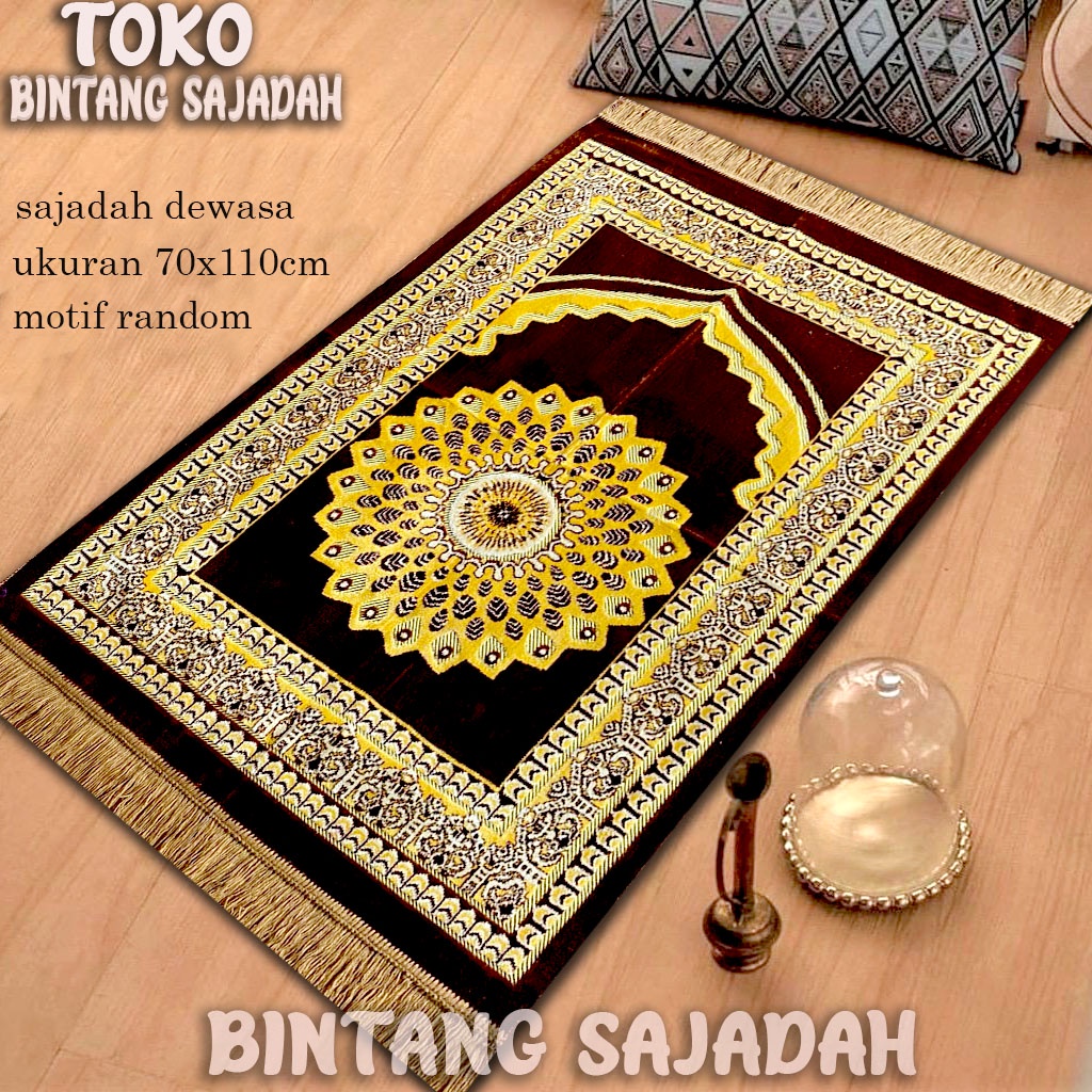 Jual Sajadah Turki Dewasa Exclusive/ukuran 70 cm x 110 cm/ Sajadah ...