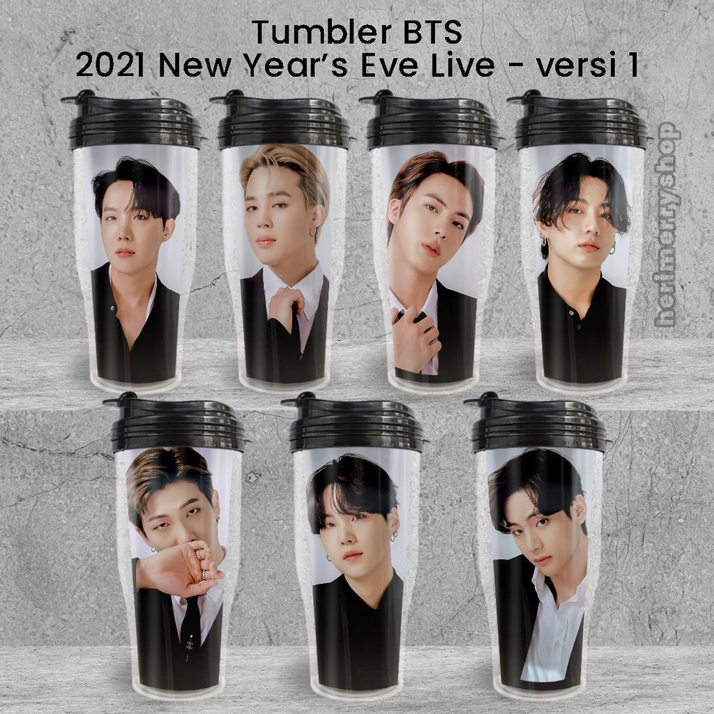 Jual Tumbler BTS 2021 New Year's Eve Live - Botol Minum Merchandise ...