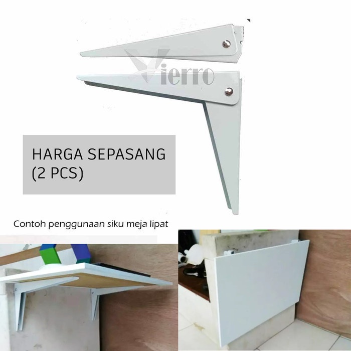 Jual Siku Dinding Penyangga Meja Lipat Foldable Bracket Minimalis ...