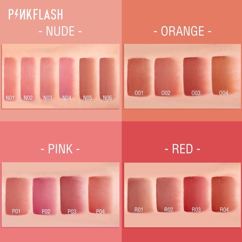 Jual [Free Gift] Pinkflash Melting Matte Lipcream | Pink Flash Lip ...