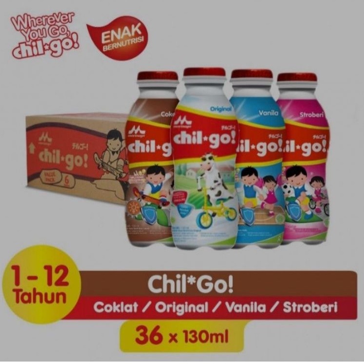 Jual MORINAGA CHIL GO SUSU CAIR 130 ML | Shopee Indonesia