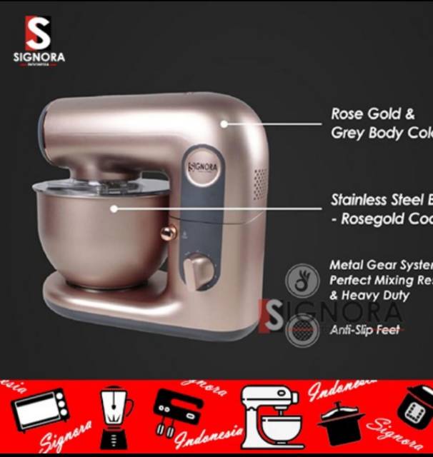 Jual Stand Mixer Signora Lacoste / Mixer la coste signora | Shopee ...