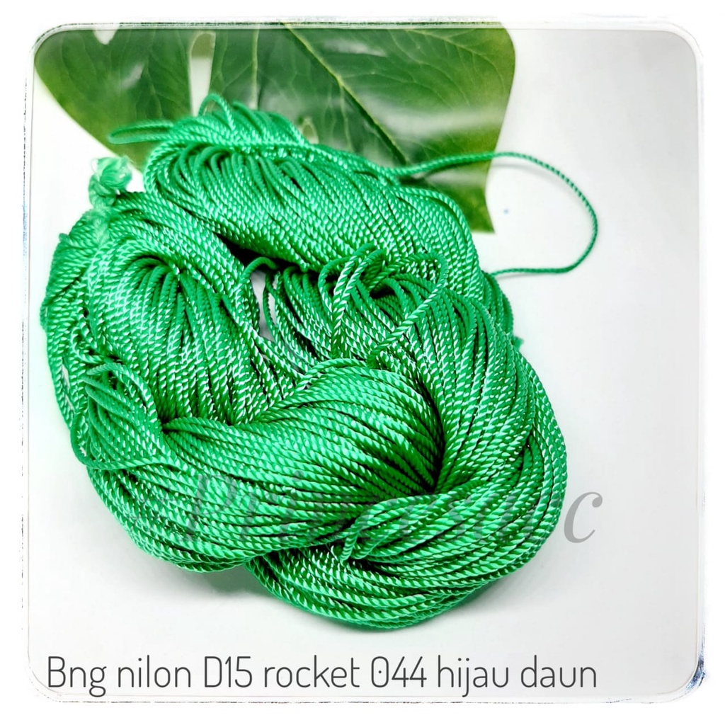 Jual Benang Nilon Hitam - Tali Hang Tag /benang sol/bng nilon d15 ...