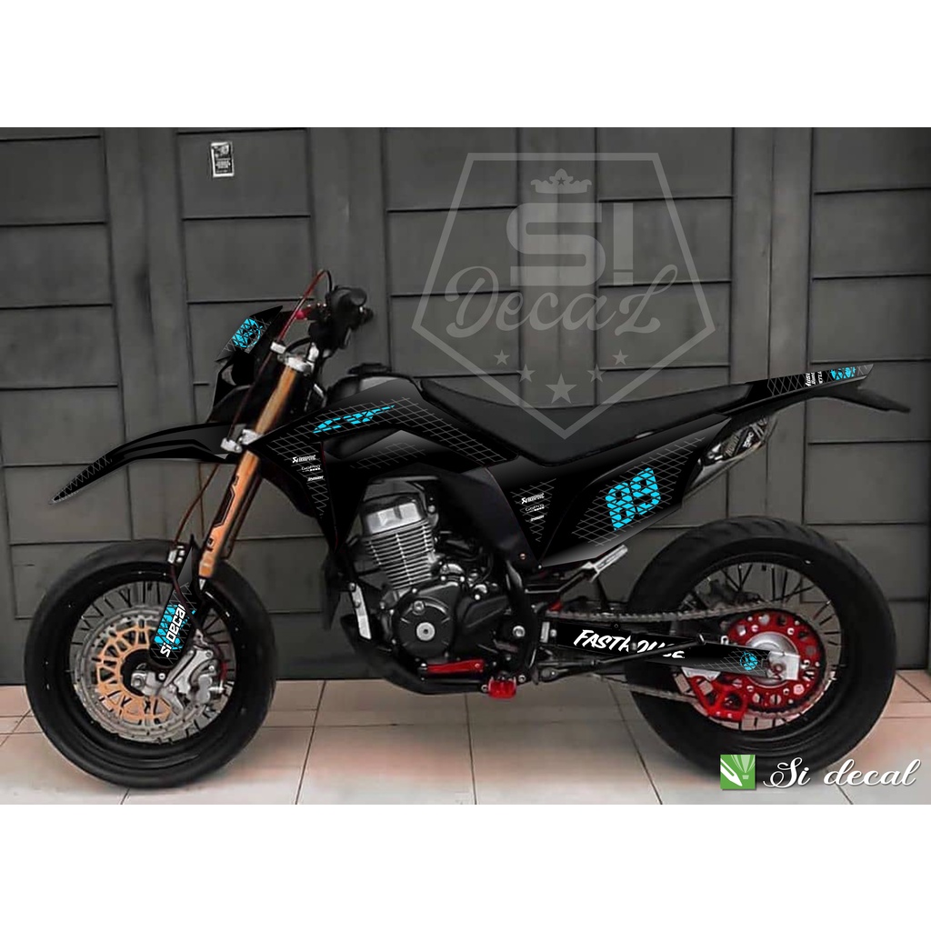 Jual decal crf simple full body custom bebas request | Shopee Indonesia