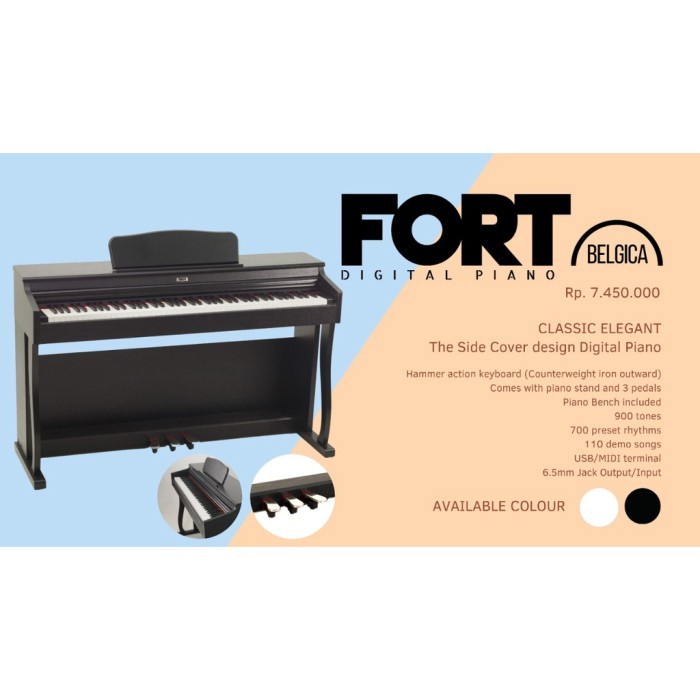 Jual Fort Belgica Digital Piano | Shopee Indonesia