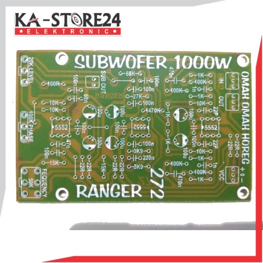 Jual PCB Aktif filter Subwoofer 272 Ranger | Shopee Indonesia Jual PCB Aktif filter Subwoofer 272 Ranger | Shopee Indonesia