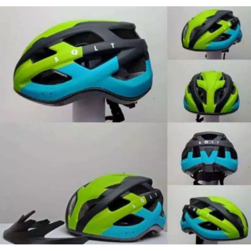 Jual helm sepeda tosca grin Polygon bolt original generasi ori | Shopee ...