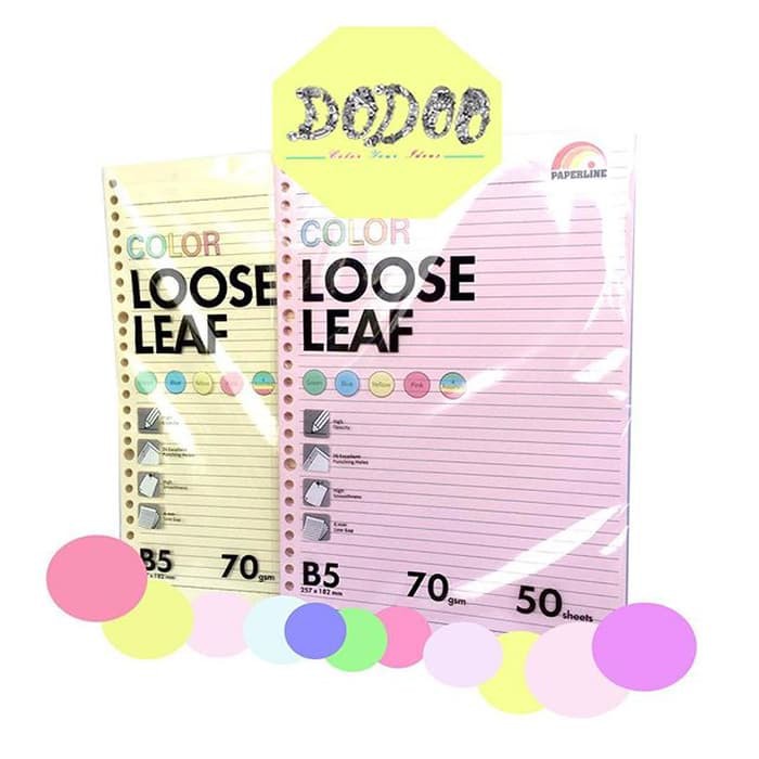 Jual Kertas Note - Isi Kertas Binder - Kertas File Kertas B5 Isi 50 ...