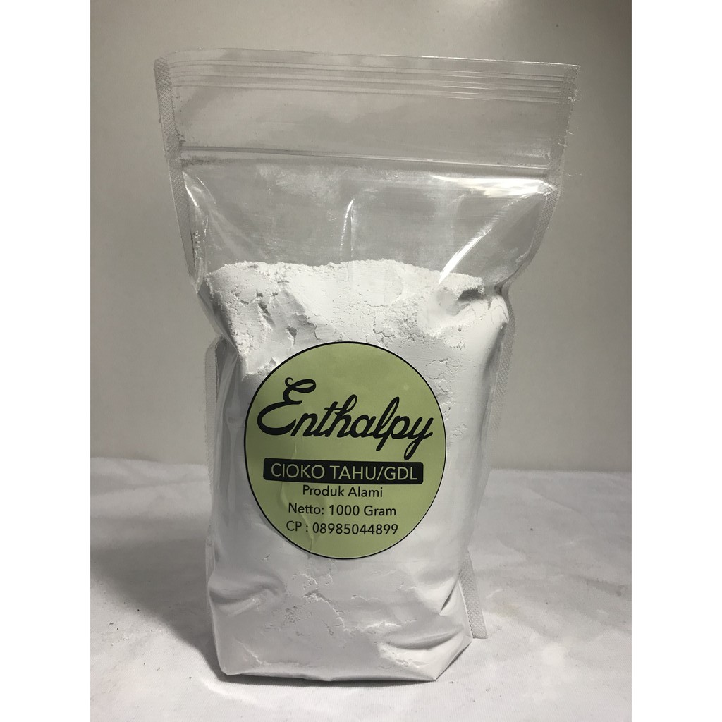 Jual Cioko Tahu / GDL / Batu Tahu / Sekau Food Grade 1000 Gram / 1 KG ...