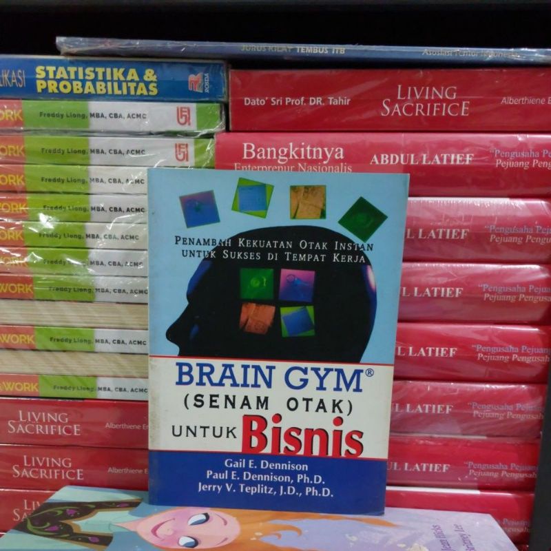 Jual BUKU ORIGINAL BRAIN GYM UNTUK BISNIS GAIL E.DENNISON BUKU BEKAS ...