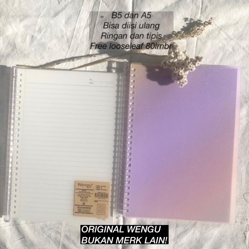 Jual Binder ring plastik B5 A5 | Shopee Indonesia