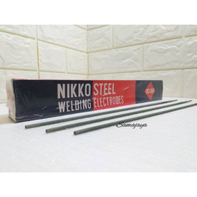 Jual Kawat Las NIKKO STEEL RD 260 ( 2mm X 300mm ) , Kawat Las besi ( dus - an 2 kg ) | Shopee ...