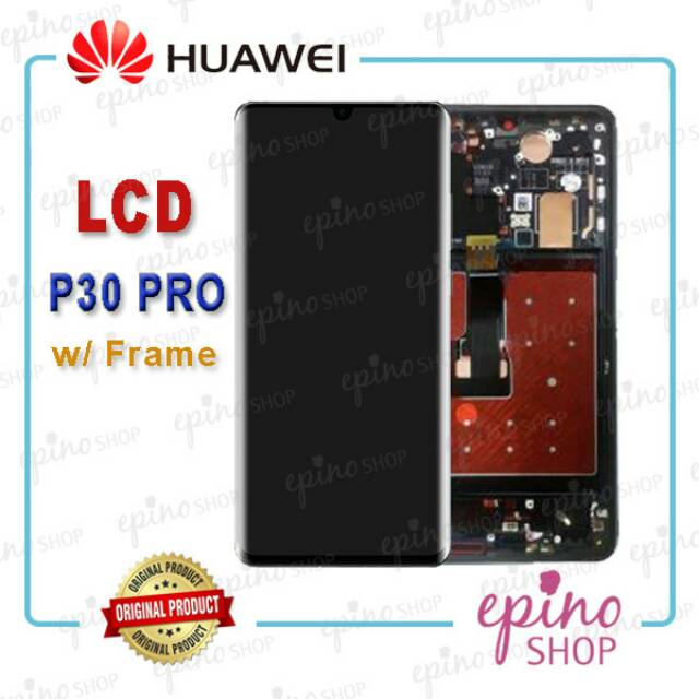 Jual Huawei P30 Pro LCD Touchscreen with Frame Original Hitam | Shopee ...
