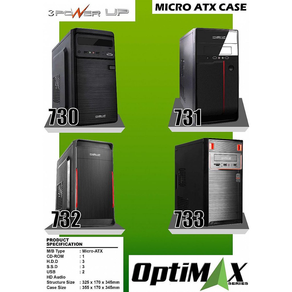 Jual CASING POWER UP OPTIMA 500Watt | Shopee Indonesia