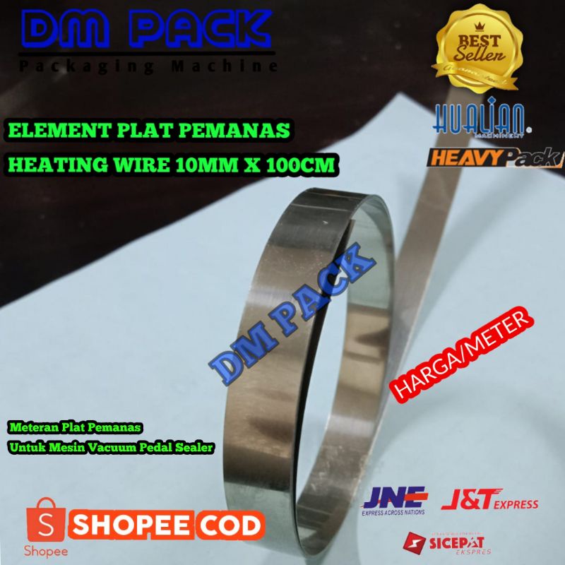 Jual Heating Plat Meteran 10mm X 100cm Element Plat Pemanas Untuk Pedal ...