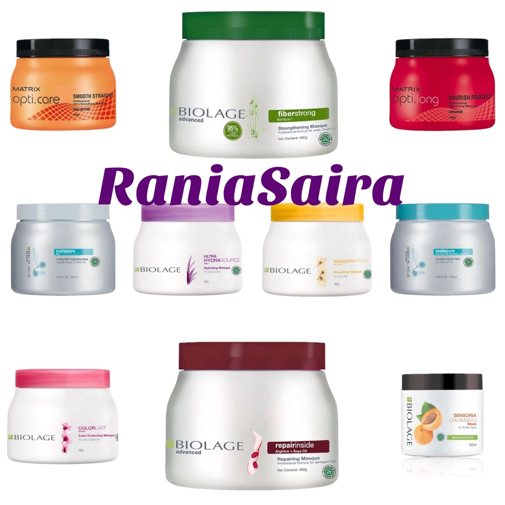 Jual MATRIX Biolage Masker Mint / Repairinside / Colorlast ...