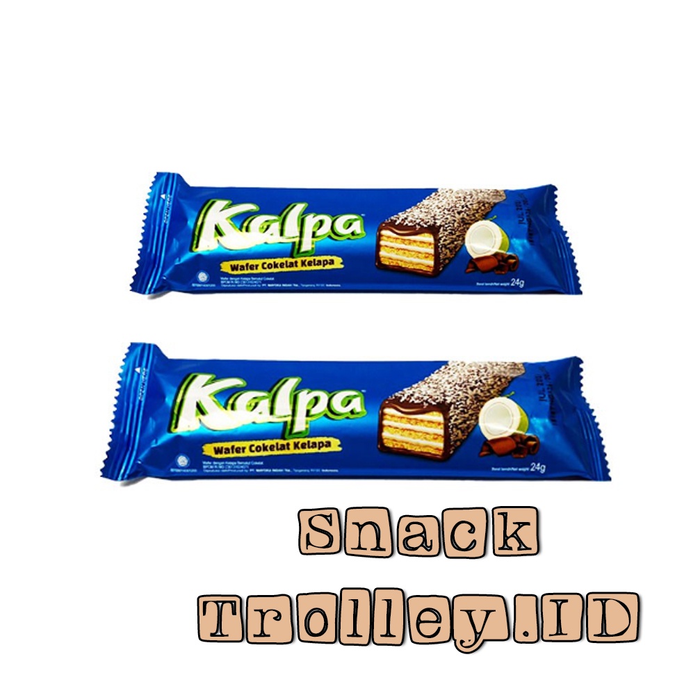 Jual KALPA Mayora Kalpa- Wafer Coklat Kelapa - Netto 28 Gr | Shopee ...