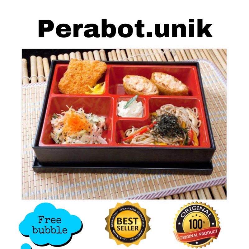 Jual HOT PROMO!! Piring bento + tutup 10 inci tebal & bagus PC1110 ...