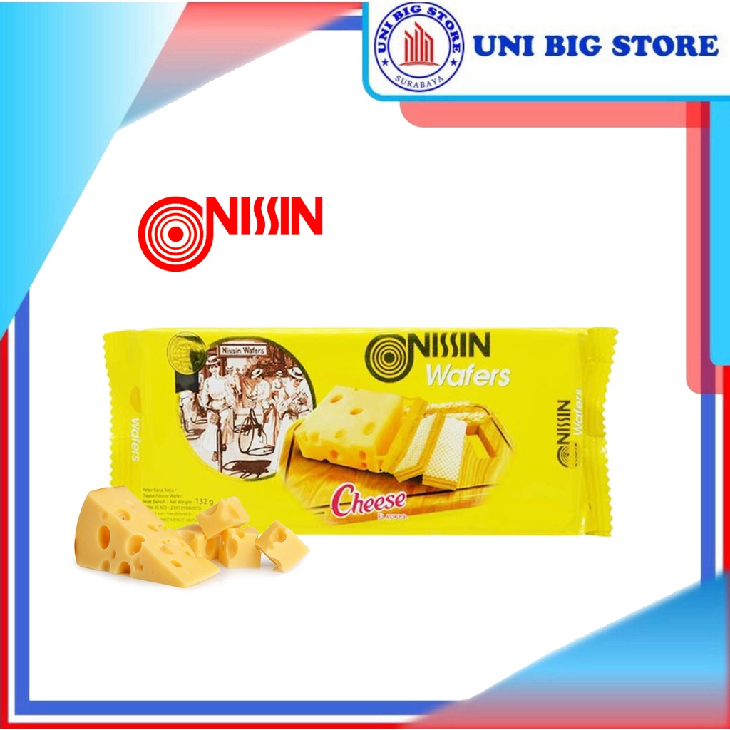 Jual Nissin Wafers Cheese Keju 132 gr | Shopee Indonesia