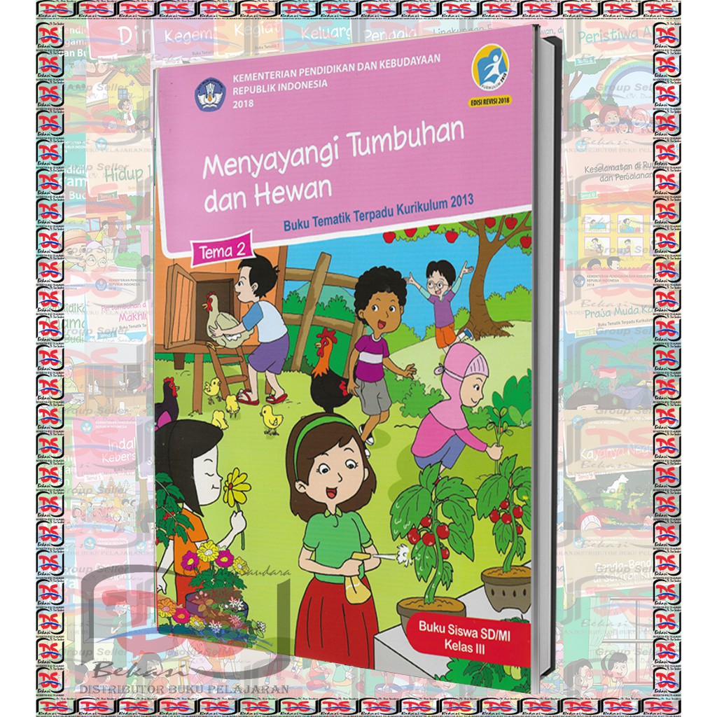 Jual Buku Tematik Terpadu Kelas 3 SD Tema 2 Kurikulum 2013 Revisi 2018 ...