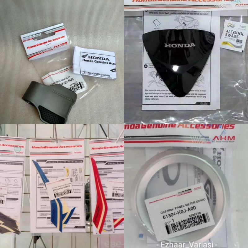 Jual PAKET ASSESORIS HONDA GENIO PANEL METER VISOR STICKER PENAHAN GAN ...