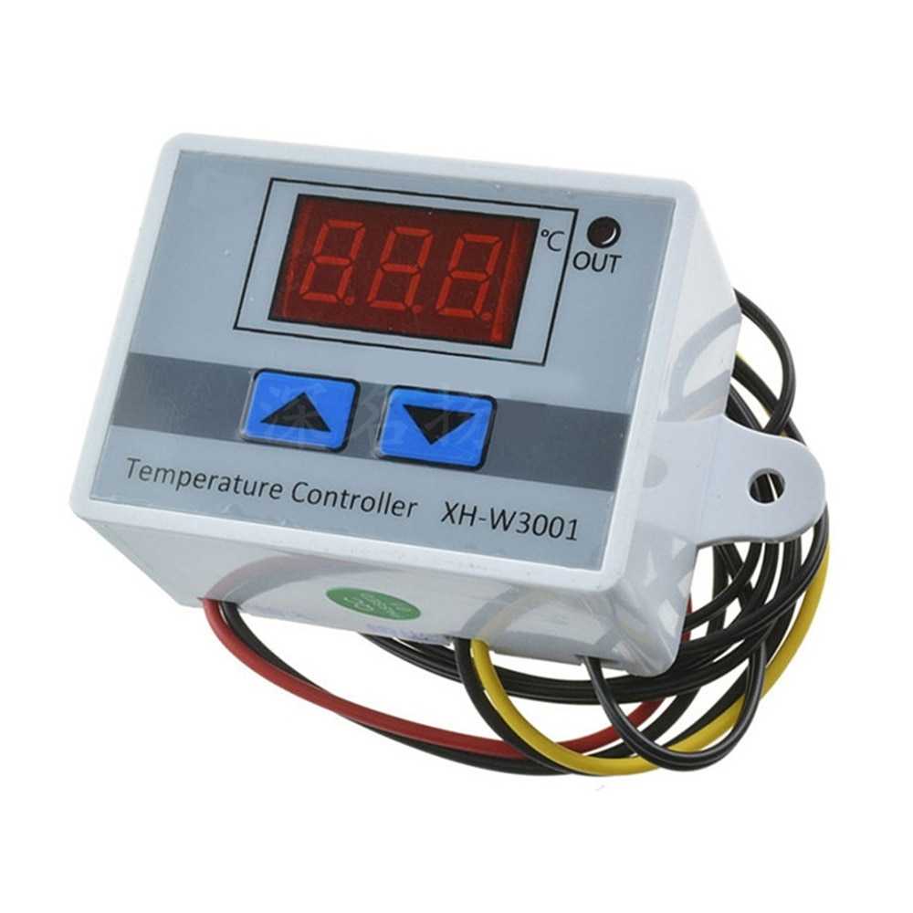 Jual Digital Temperature Control Thermostat 220 volt Pengukur Suhu Ruangan | Shopee Indonesia