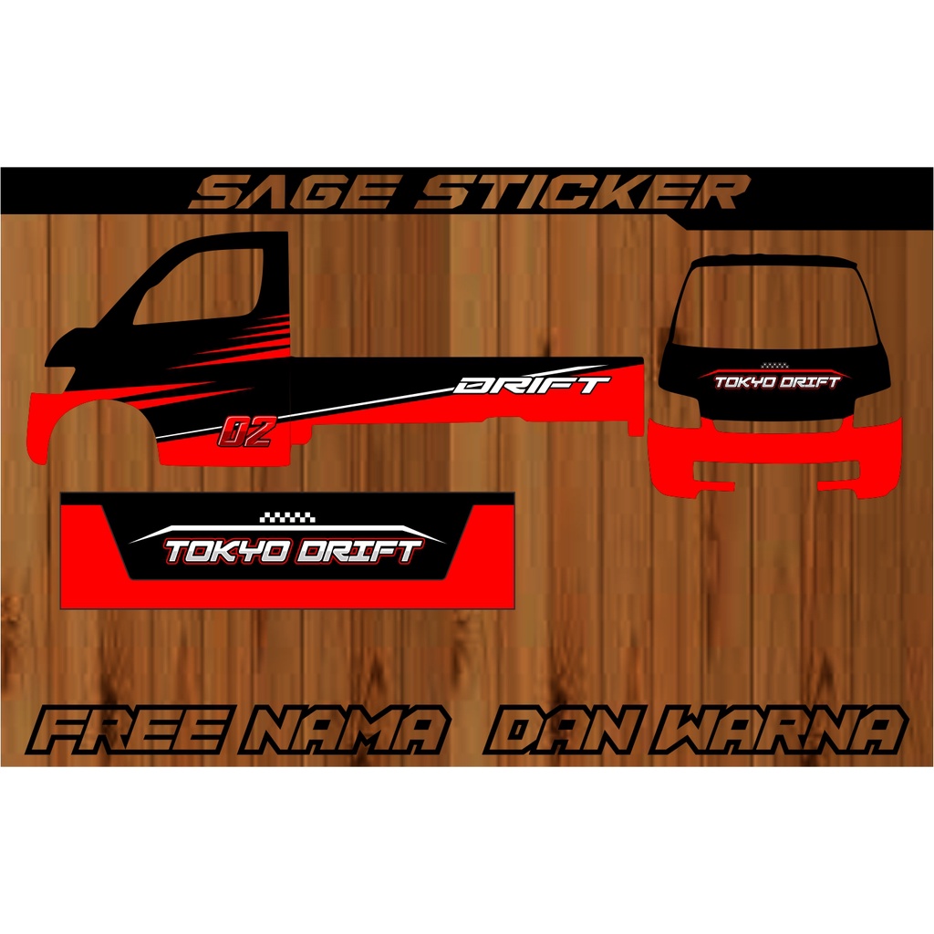 Jual decal sticker pickup grandmax minimalis | Shopee Indonesia