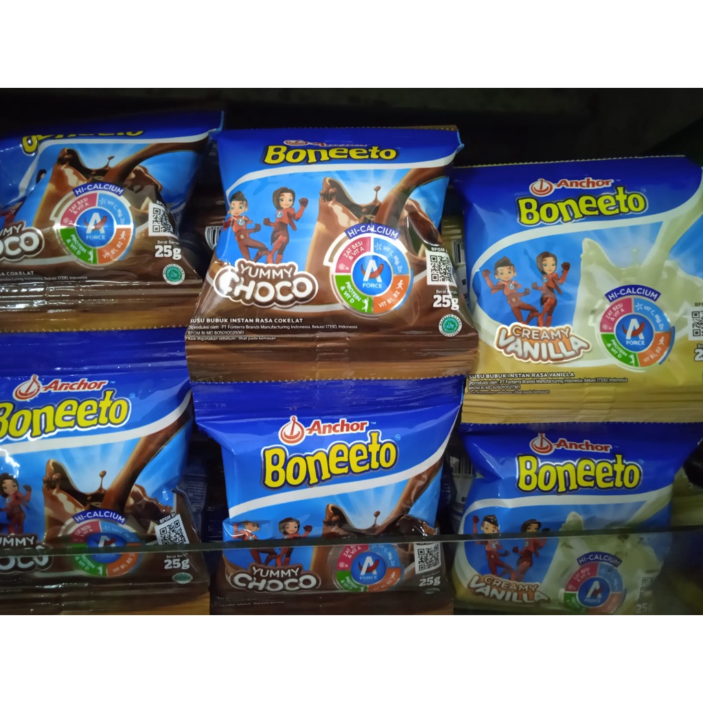 Jual Susu Boneeto Sachet Renceng isi 10 x 25 gr | Shopee Indonesia