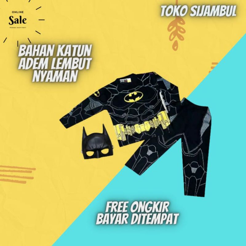 Jual kostum anak Batman Hitam terbaru 2-10 tahun | Shopee Indonesia
