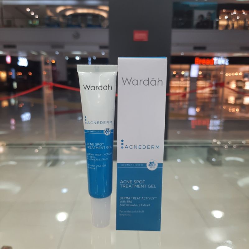 Jual Wardah Acnederm Acne Spot Treatment Gel 15ml | Shopee Indonesia
