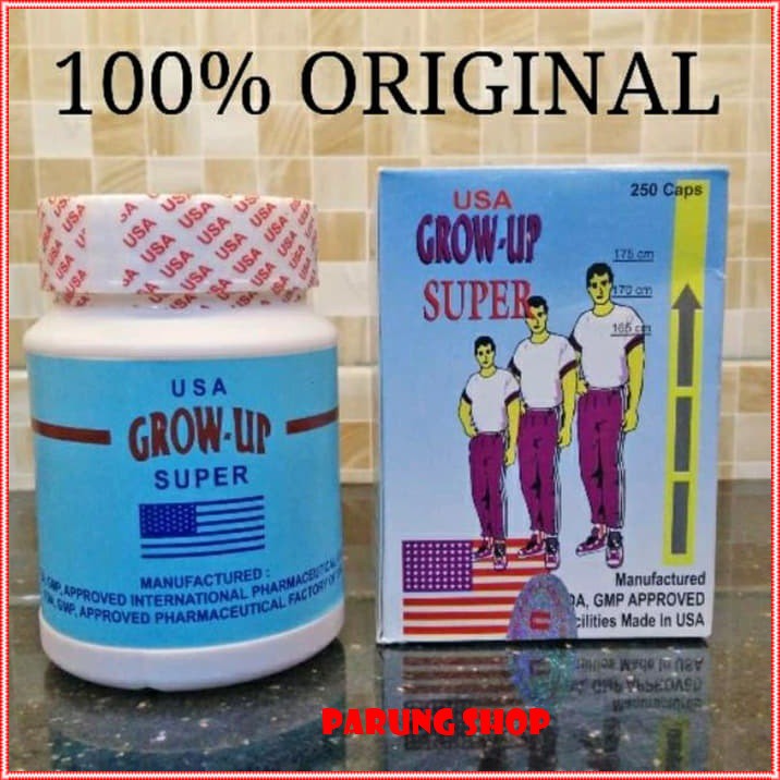 Jual ORIGINAL 100% GROW UP SUPER USA | Shopee Indonesia