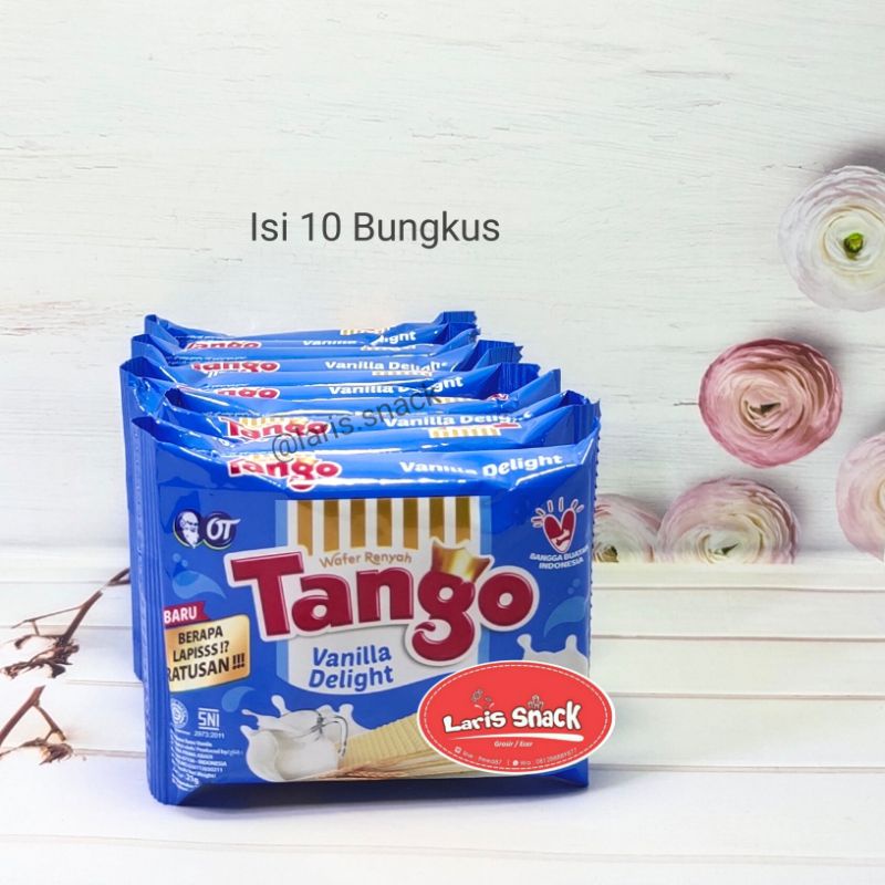 Jual Biskuit Wafer Tango All varian 16gr (isi 10) | Shopee Indonesia