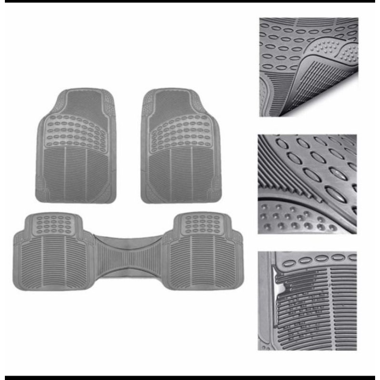 Jual karpet karet hyundai stargazer abu,hitam,cream | Shopee Indonesia