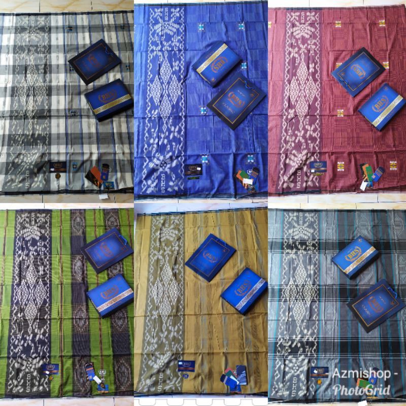 Jual Promo Sarung BHS Classic BHS Cosmo Gold Silver Bronze 100% ...