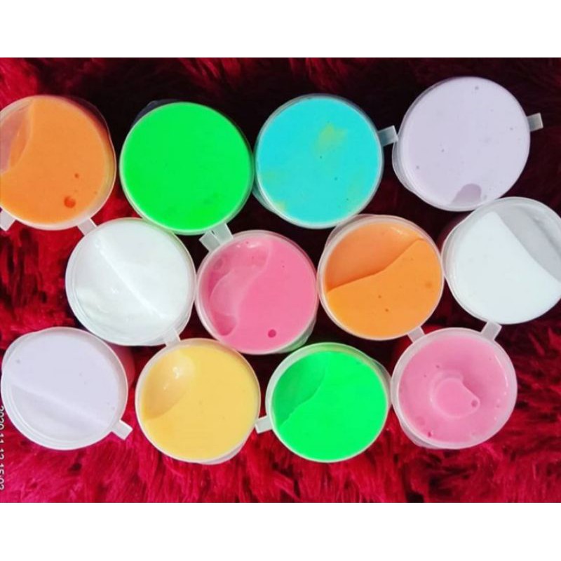 Jual slime tofu cup 25ml | Shopee Indonesia