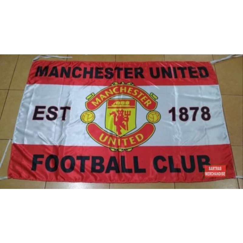 Jual bendera manchester united | Shopee Indonesia