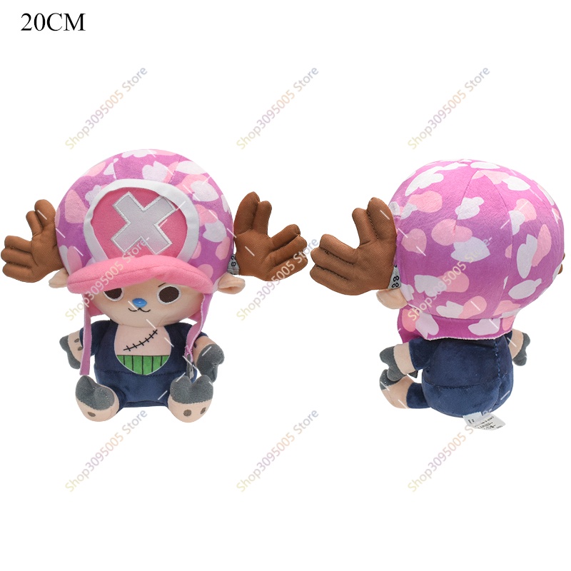 Jual Anime One Piece Chopper Plush Figurine Toys Action Plushie Luffy ...