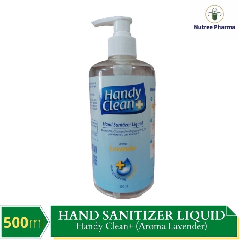Jual Handy Clean Hand Sanitizer 500 ml | Shopee Indonesia