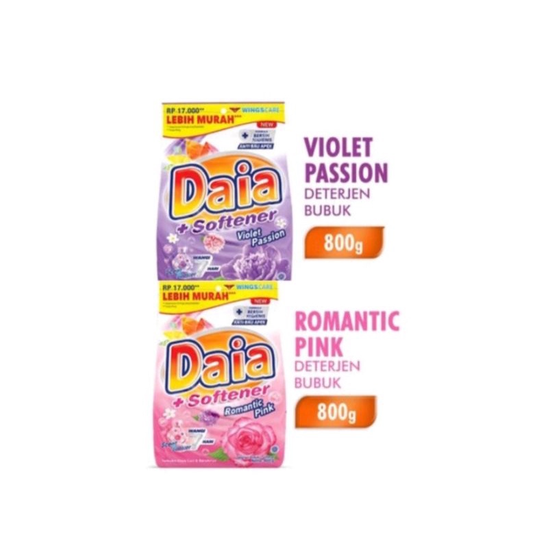 Jual Daia detergent bubuk 800gr | Shopee Indonesia