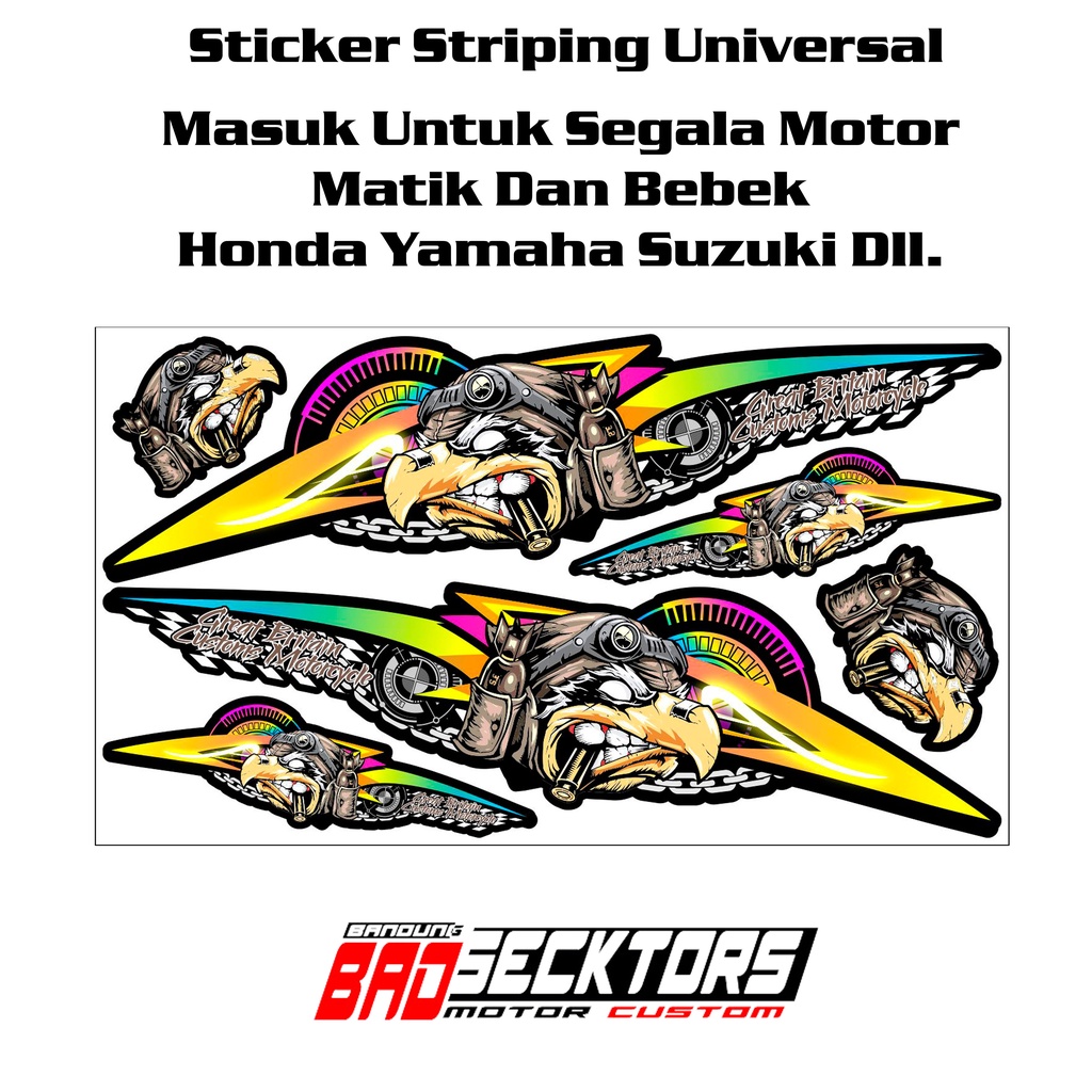 Jual STIKER STRIPING UNIVERSAL UNTUK MATIC DAN BEBEK YAMAHA HONDA ...
