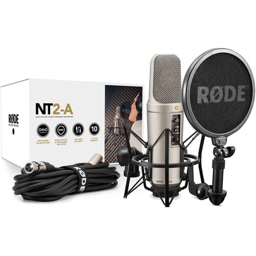 Jual Rode NT2-A / NT2A Microphone Studio Solution Package RODE Original ...